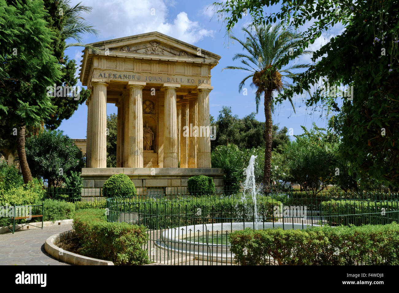 Valletta gardens hi-res stock photography and images - Alamy