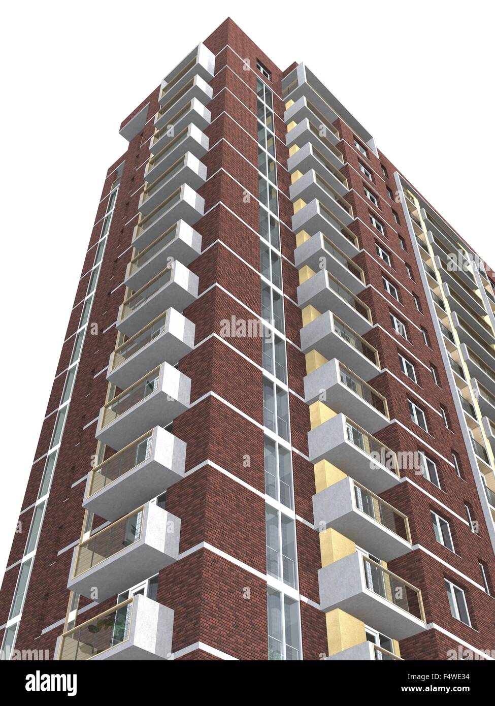 Modern High Rise Building Elevations