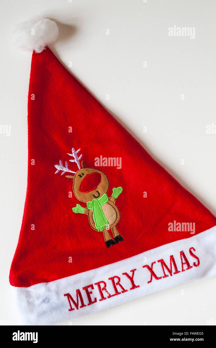 Rudolph the red nosed reindeer hat hi-res stock photography and images ...