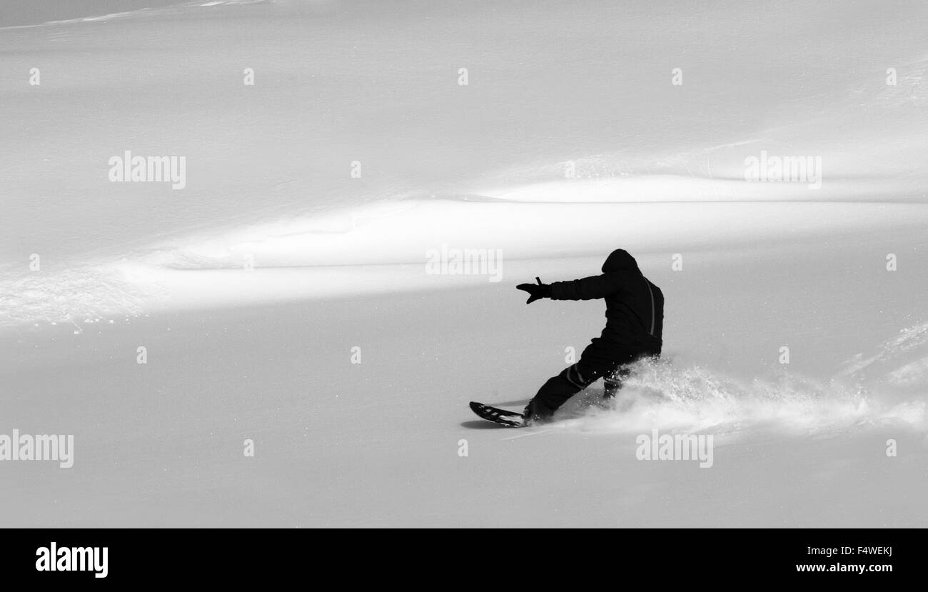 Realistic Snowboard Drawing