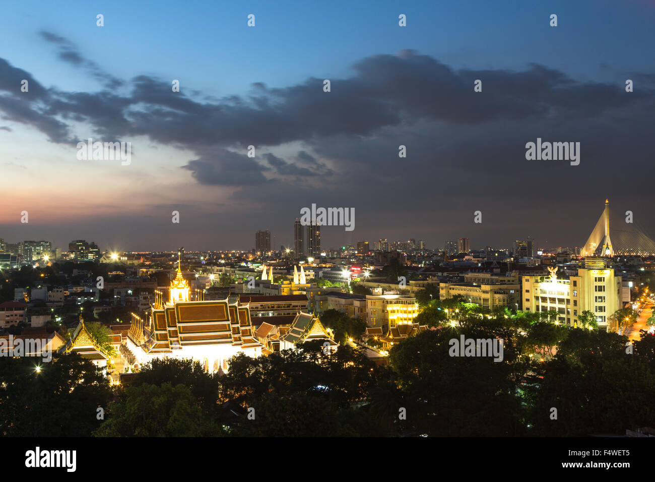 Thailand night view hi-res stock photography and images - Alamy