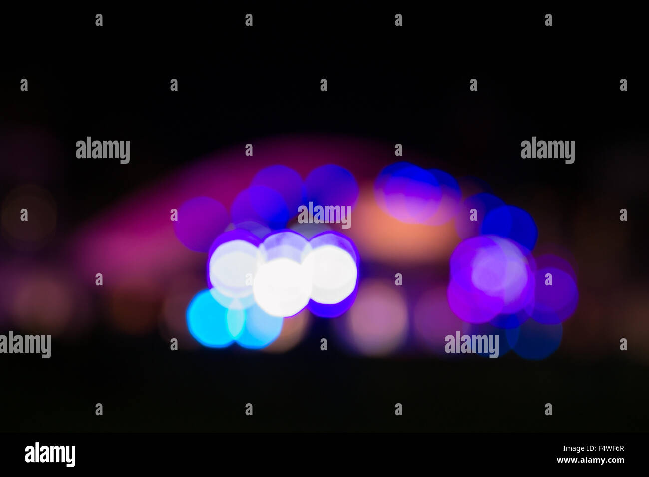 boken light of driving car Stock Photo - Alamy