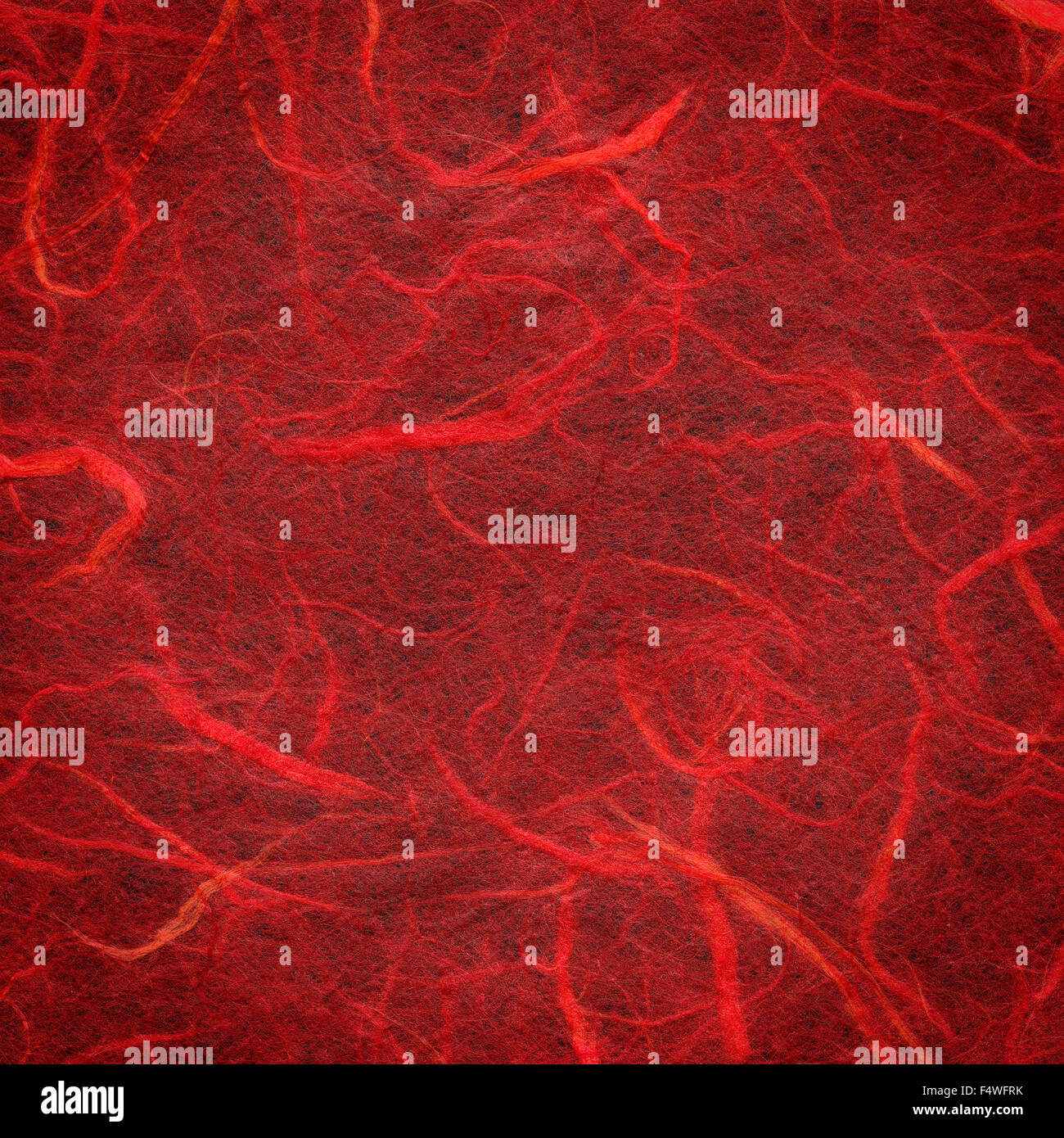 Red crumpled handmade paper texture Stock Photo - Alamy