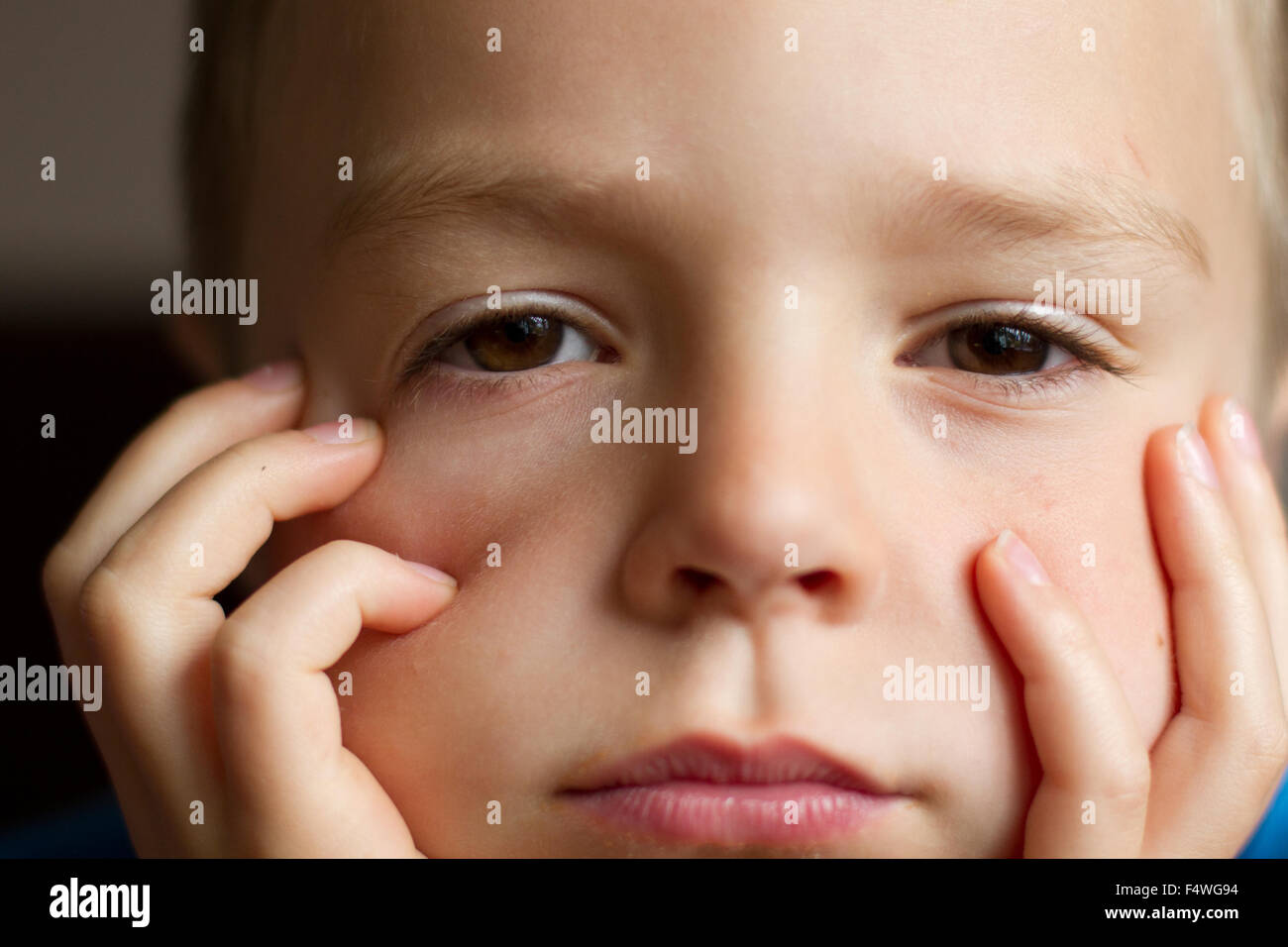 Toddler sulking hi-res stock photography and images - Alamy