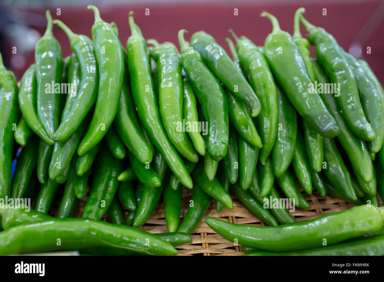 green pepper, hot pepper Stock Photo - Alamy