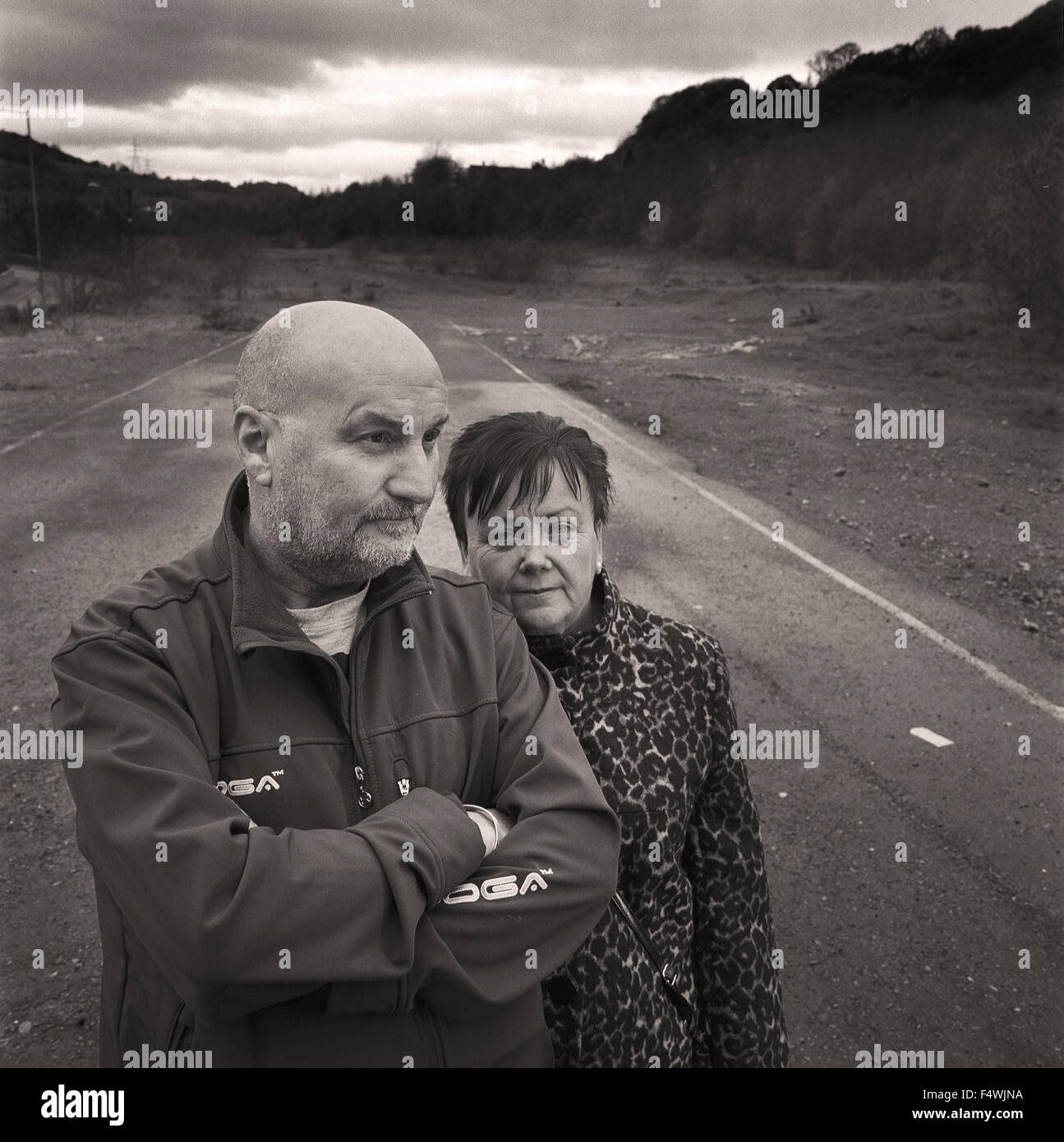Ralph Jones, a former miner at the Merthyr Vales colliery, in Aberfan ...