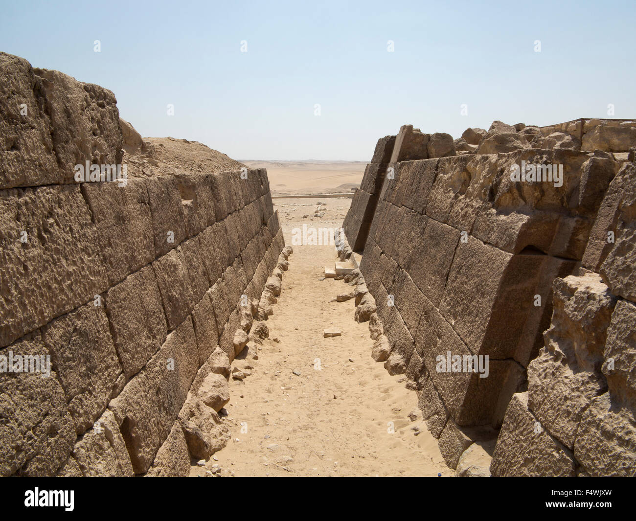 Views taken while walking through the mastaba fields at the Great ...