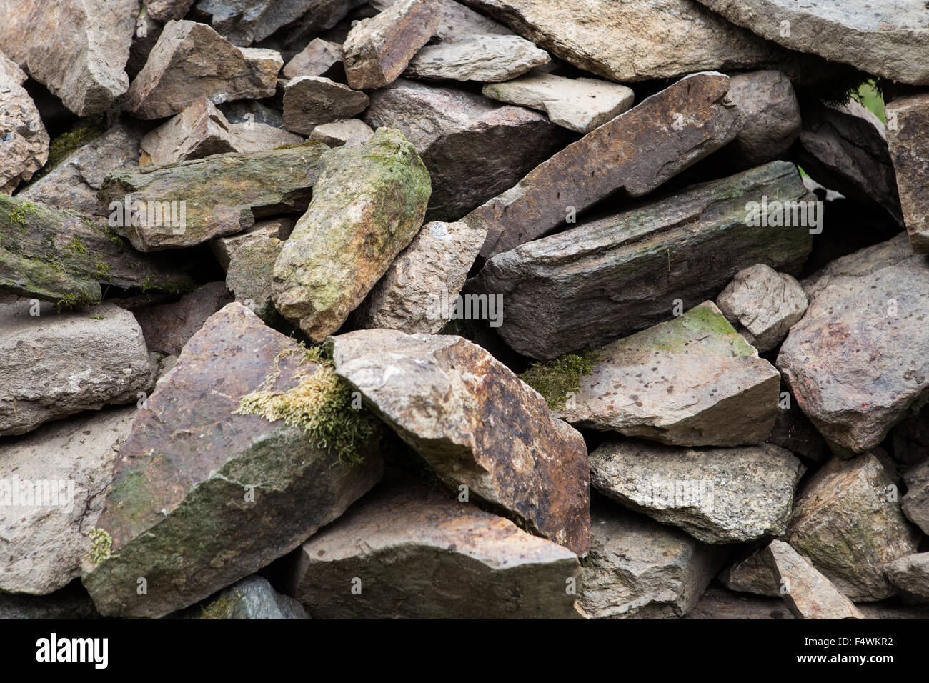 Big pile of rocks and boulders Stock Photo - Alamy