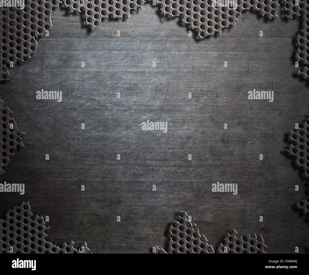 old cracked metal background Stock Photo - Alamy