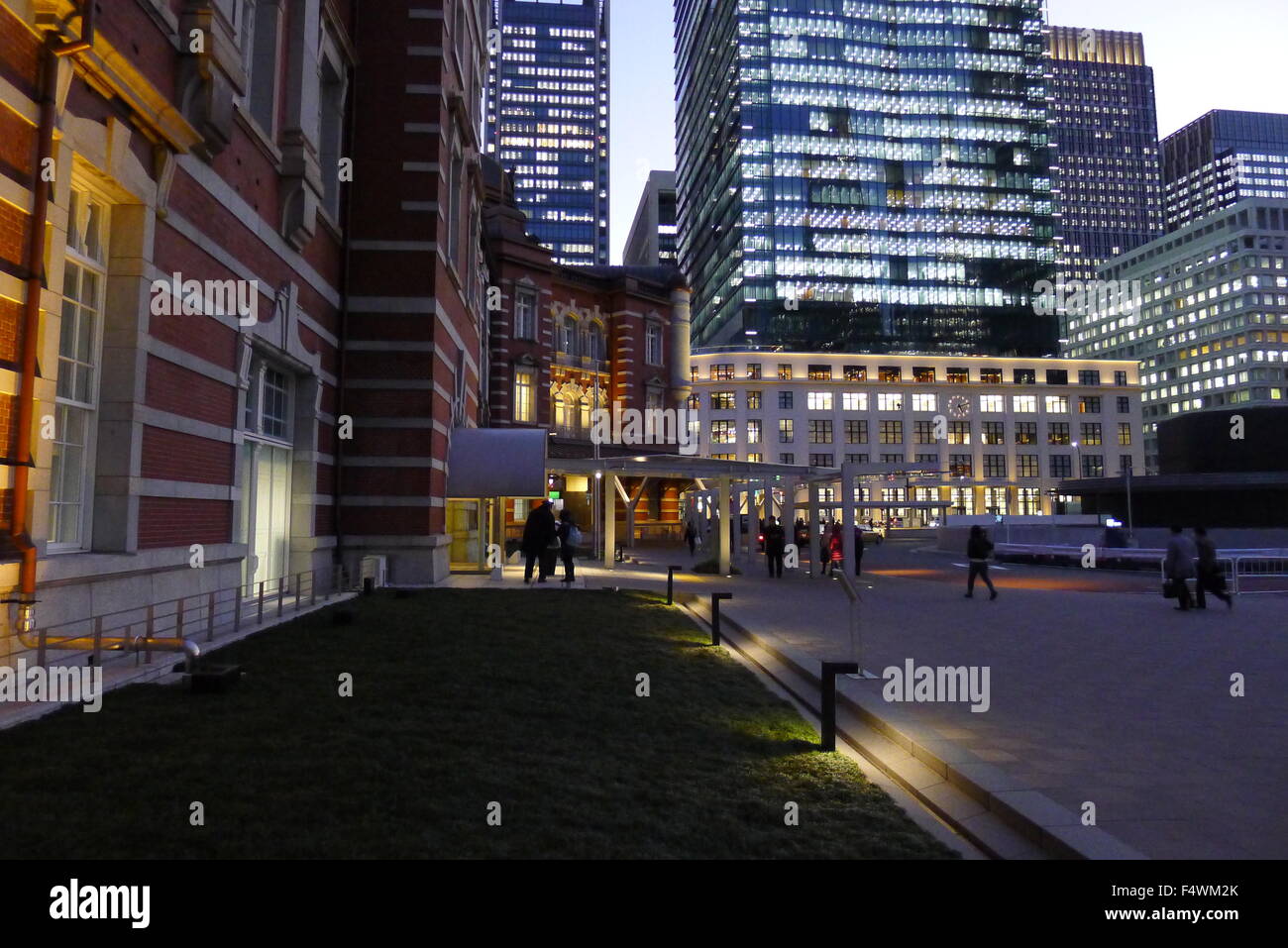 Tokyo Station and Tokyo Central Post Office Stock Photo - Alamy