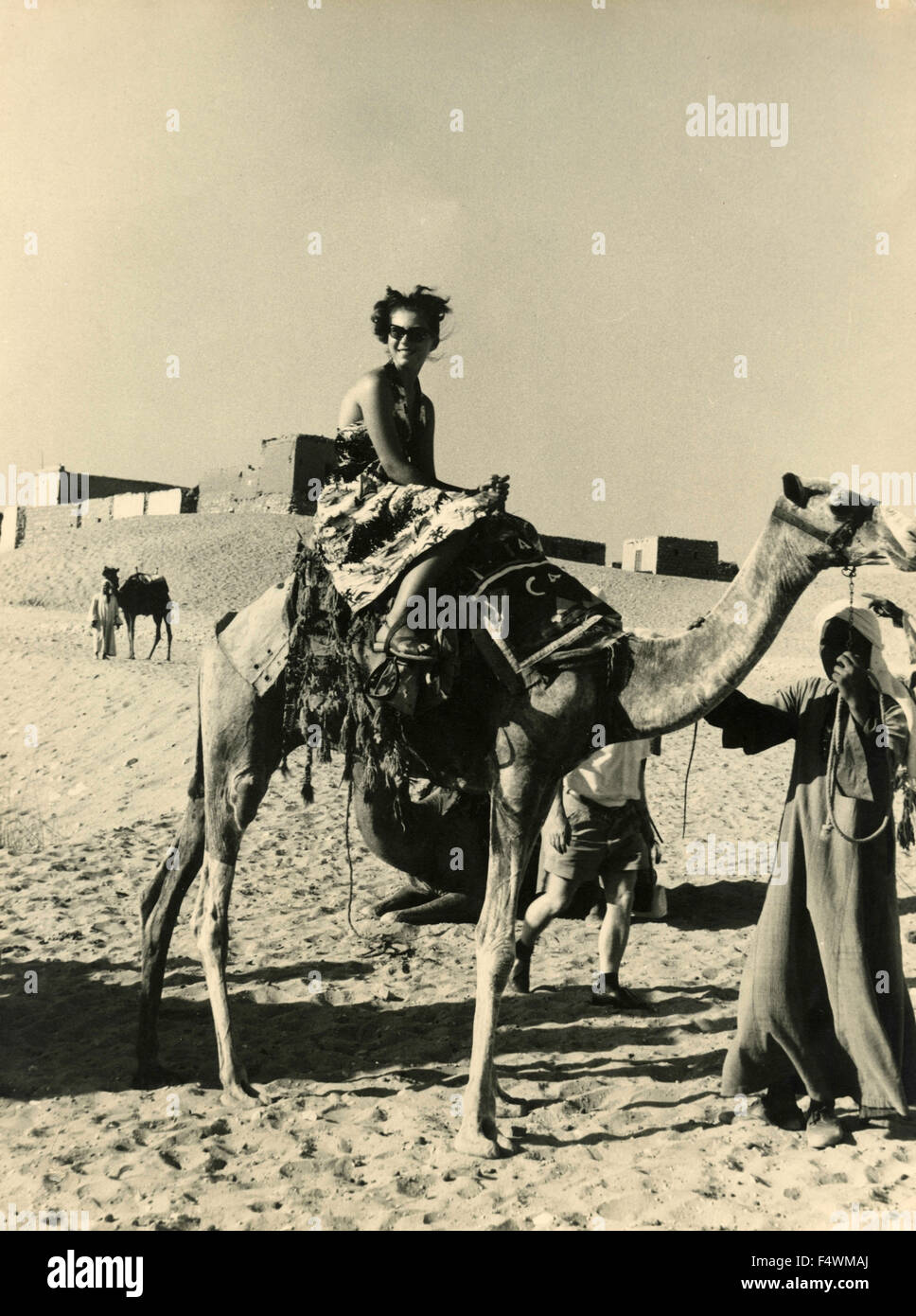 Woman riding a camel hi-res stock photography and images - Alamy