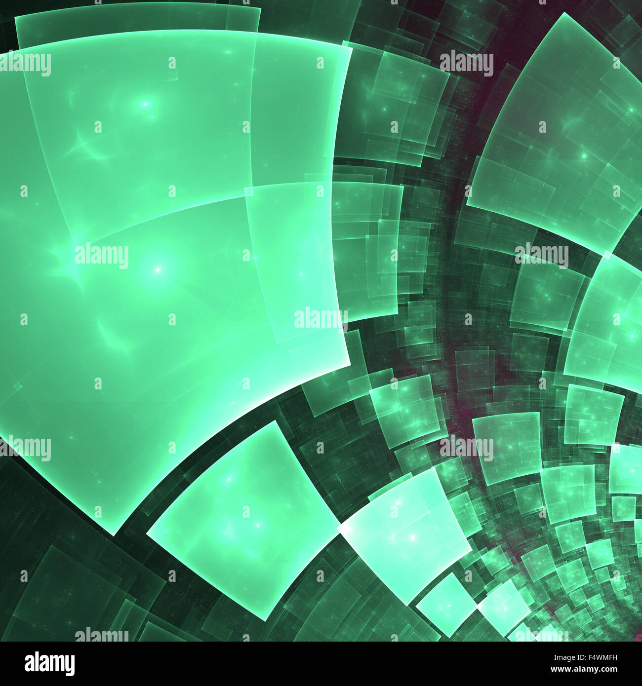 Abstract composition with circular checkered pattern Stock Photo - Alamy