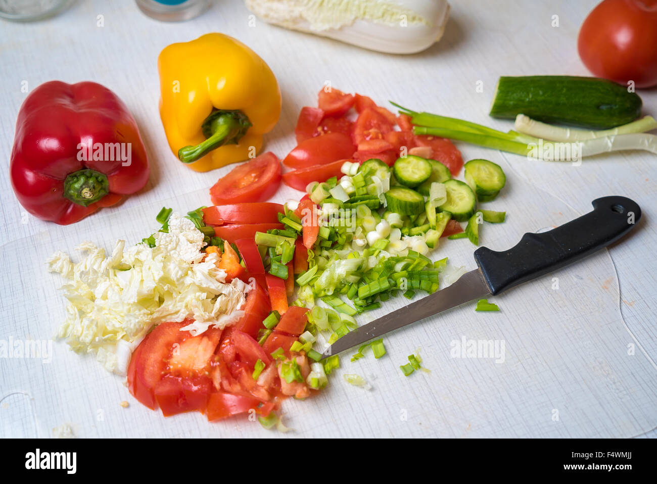 vegetables in the kitchen Stock Photo - Alamy