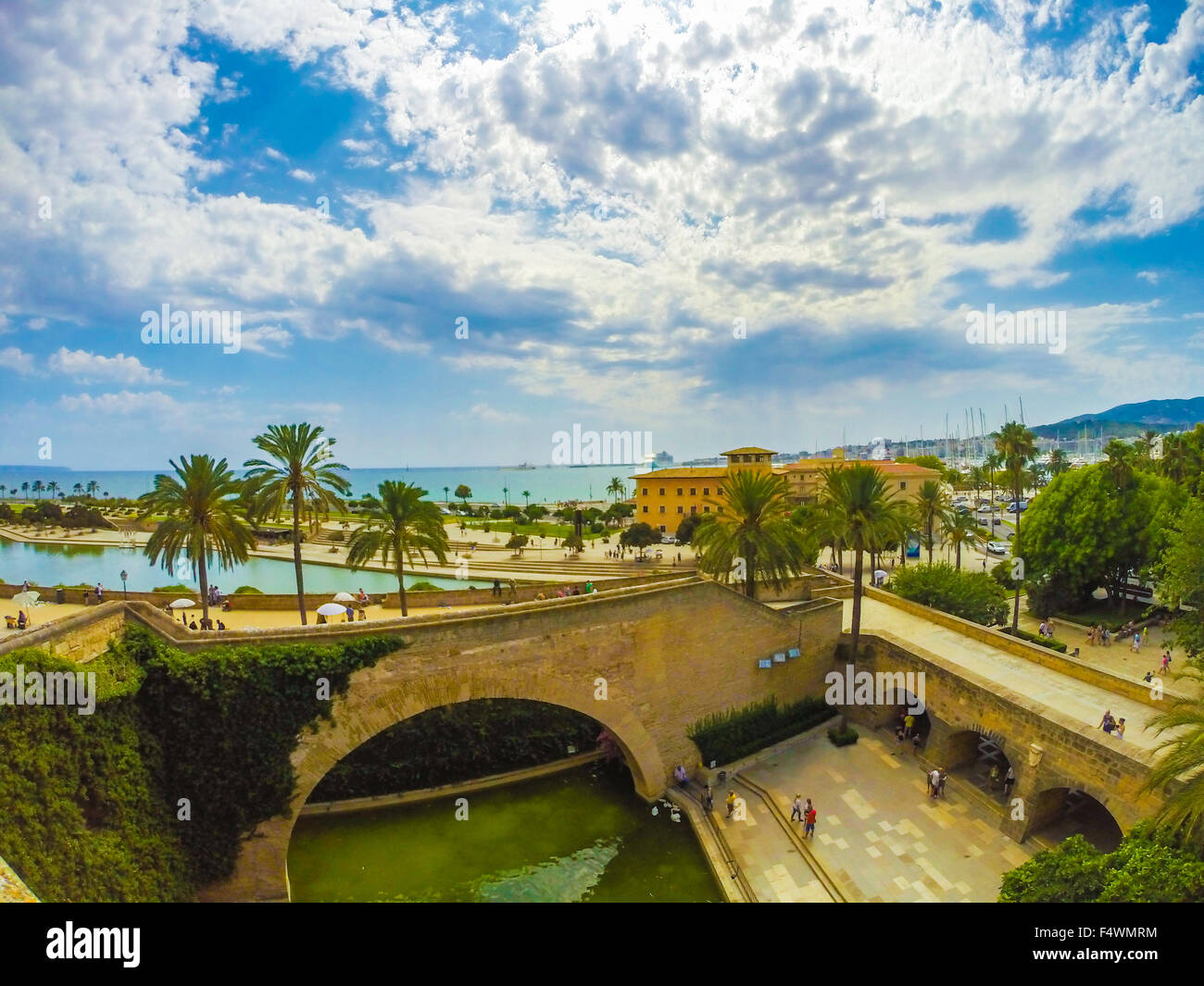 Plama de Mallorca beach Stock Photo - Alamy