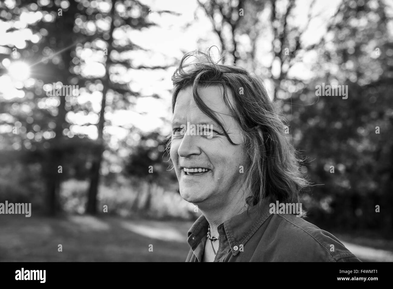 portrait of Merry Prankster Chris Foster Stock Photo - Alamy