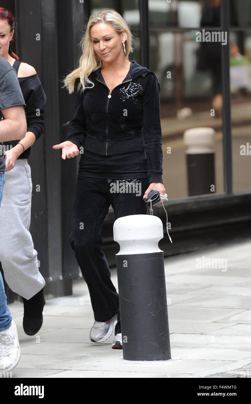Strictly Come Dancing rehearsals in London Featuring: Kristina Rihanoff ...