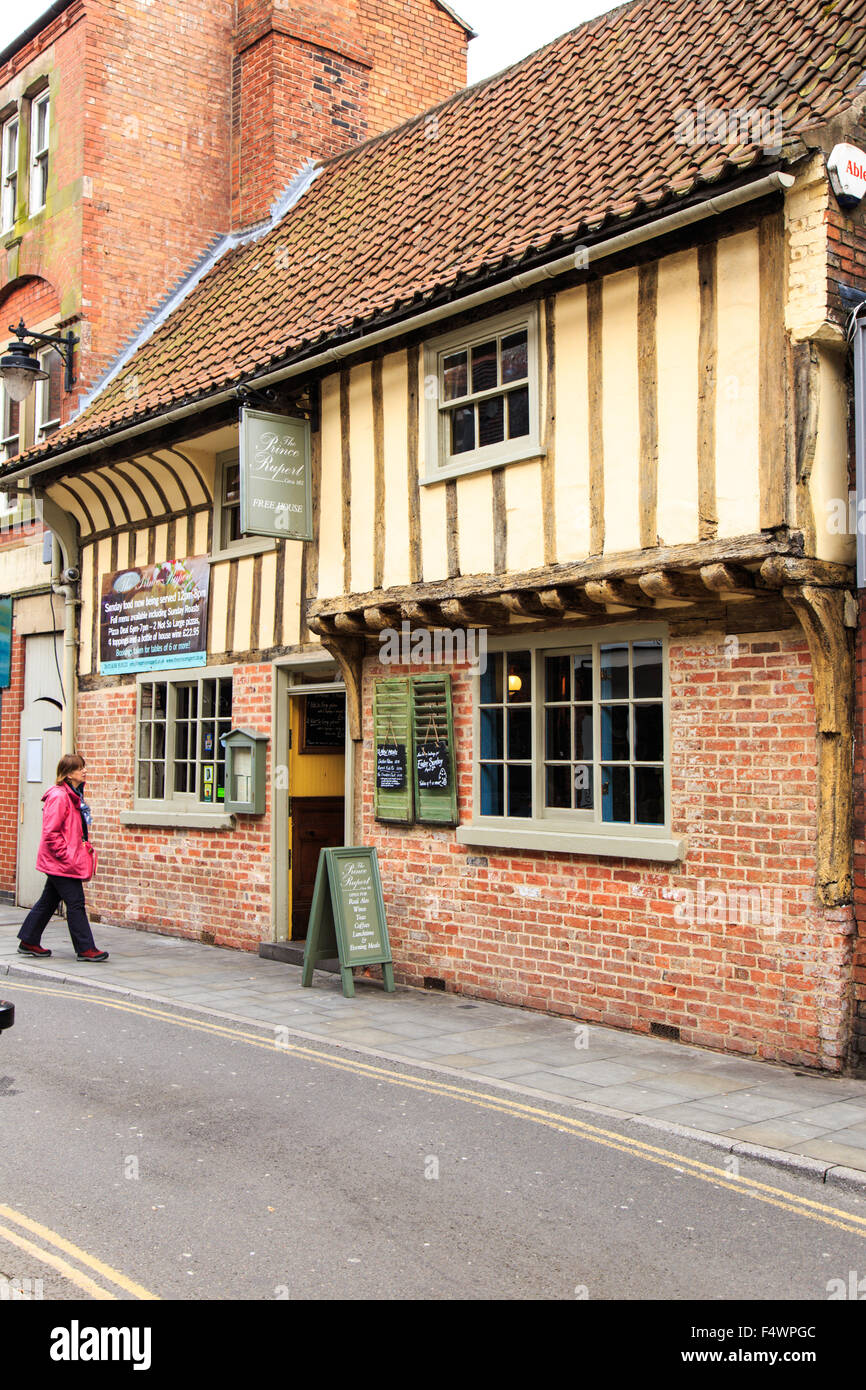 The Prince Rupert pub Newark on Trent Nottinghamshire UK Stock Photo ...