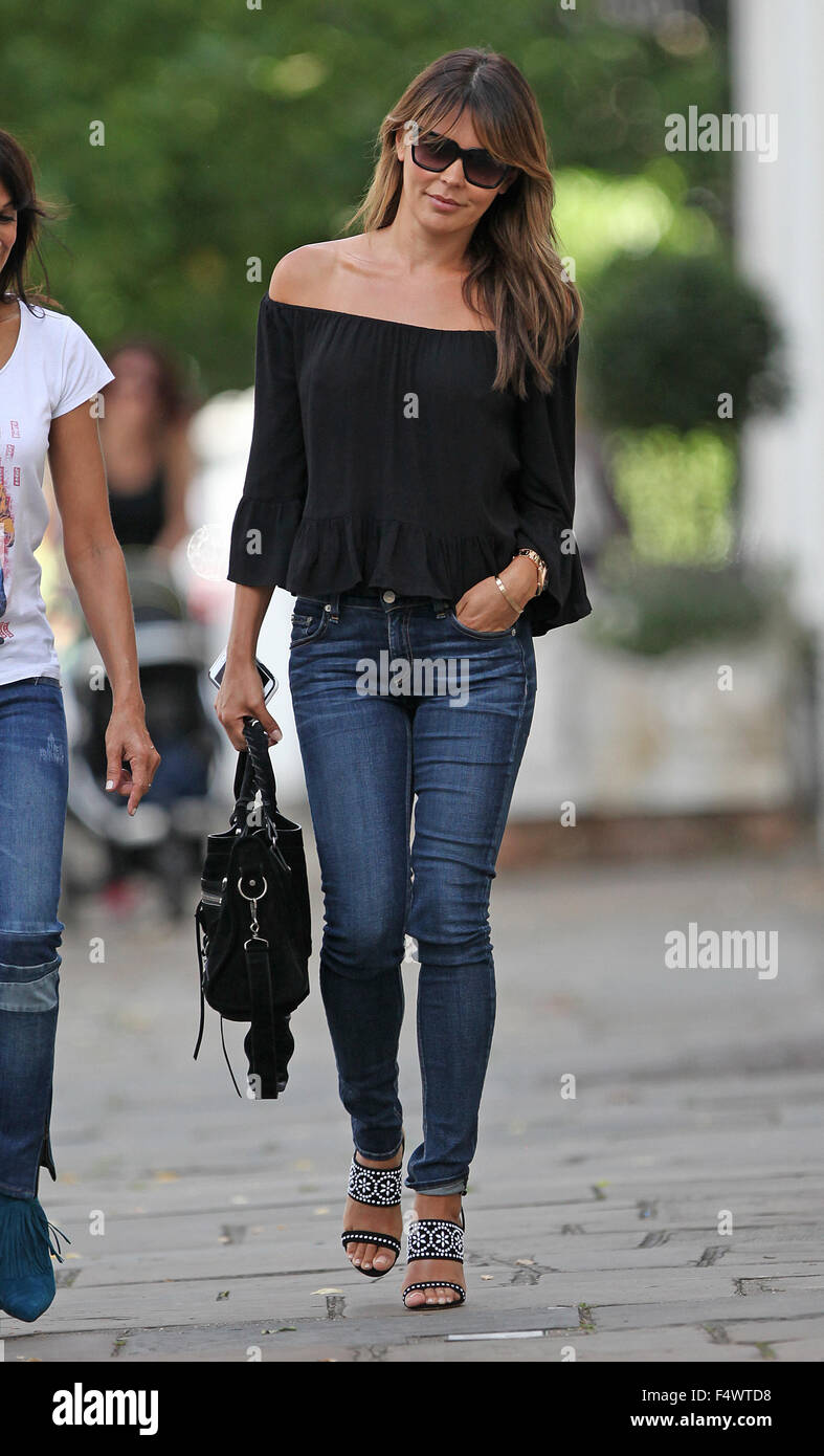 Danielle Linkeker and Jackie St Clair out and about in Notting Hill ...