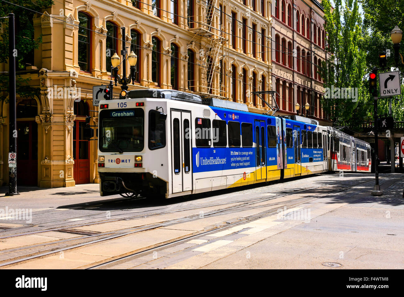 MAX Light Rail, the centerpiece of Portland's city public transport in ...