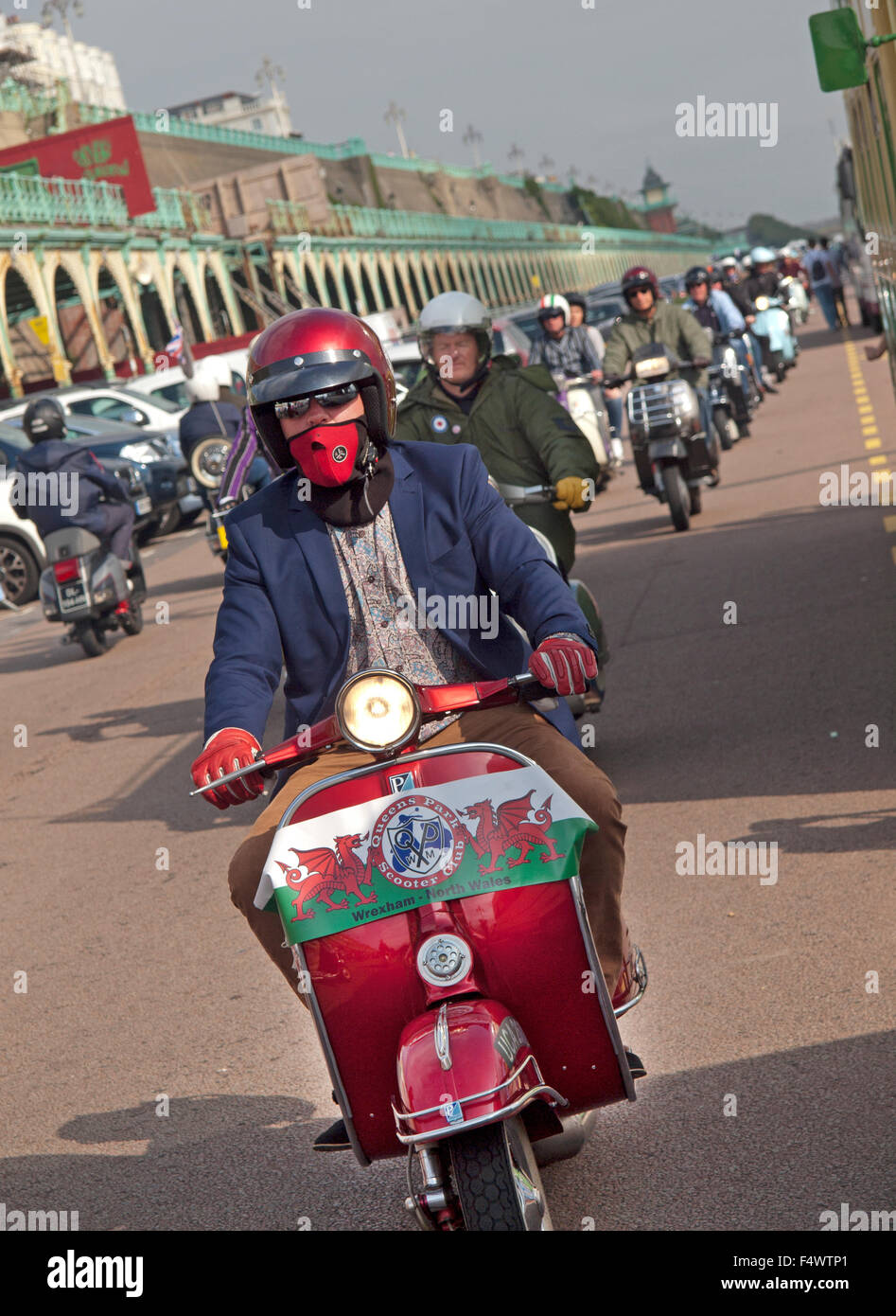 Mods 1960s scooters hi-res stock photography and images - Alamy