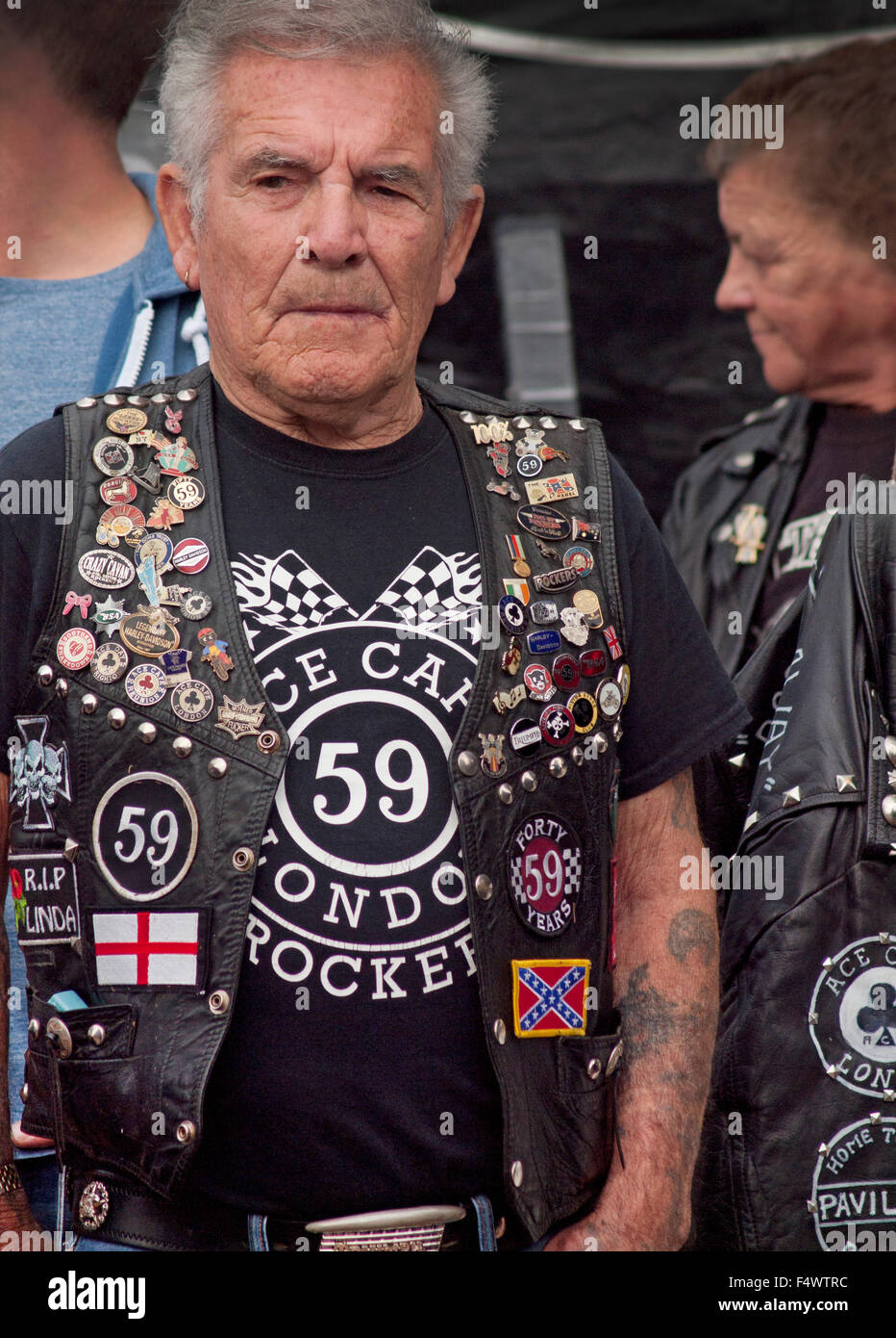 Old biker hi-res stock photography and images - Alamy