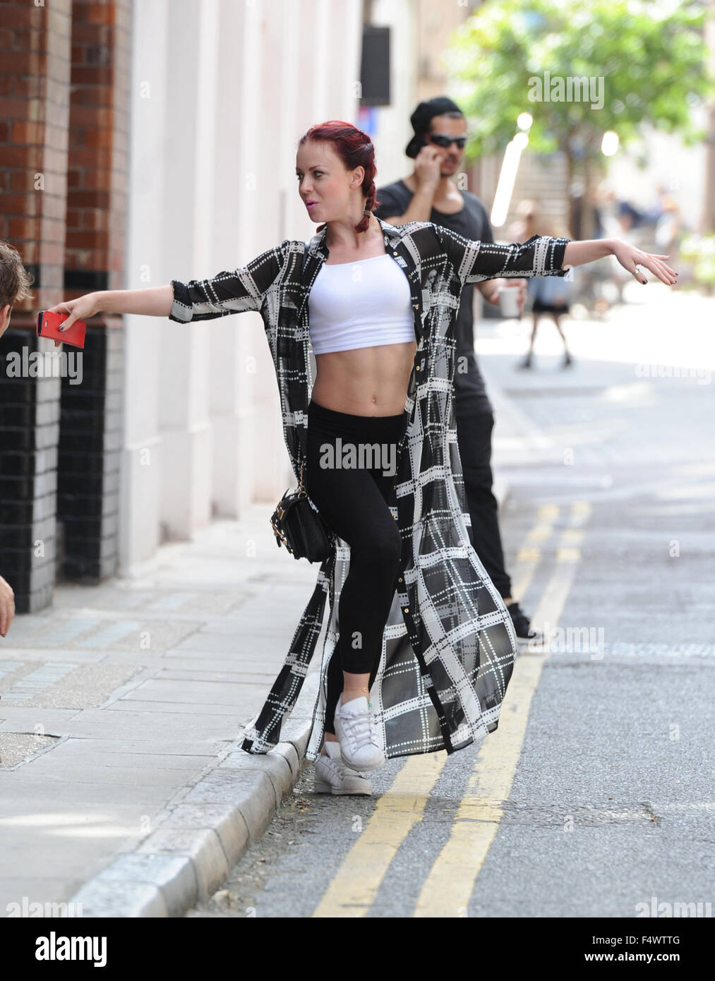 Strictly Come Dancing rehearsals in London Featuring: Joanne Clifton ...