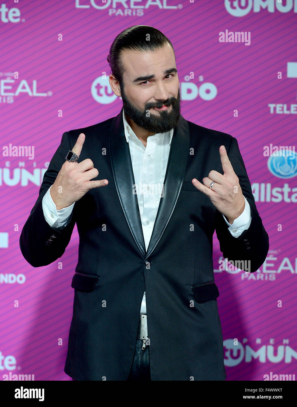 Premios Tu Mundo 2015 awards at the American Airlines Arena - Arrivals ...