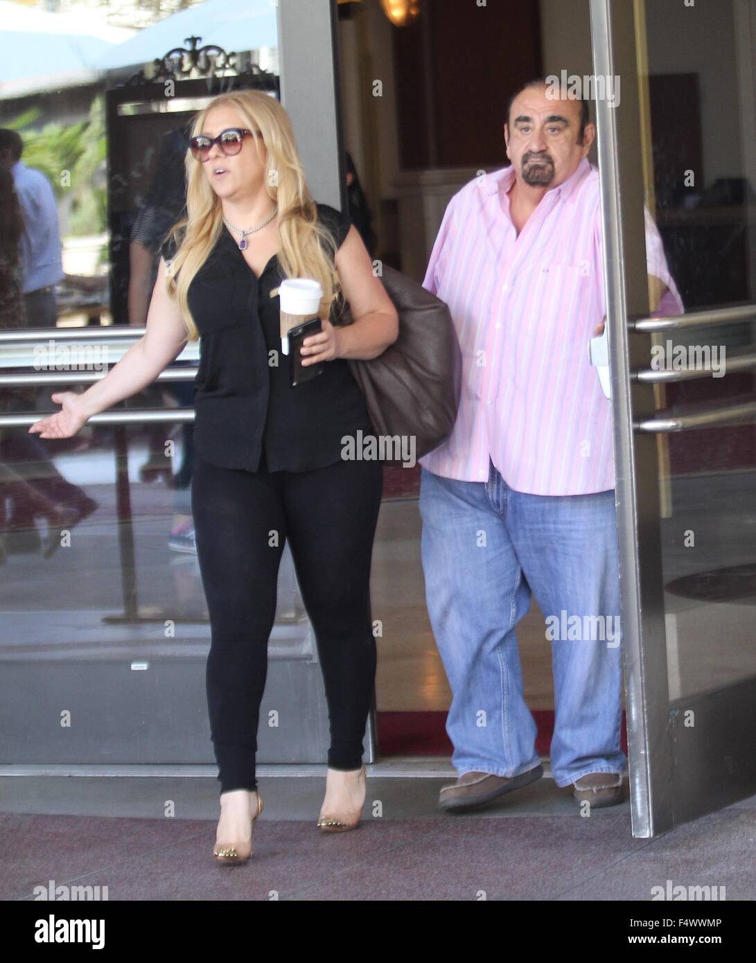'Borat' star Ken Davitian goes shopping at The Grove with a female ...
