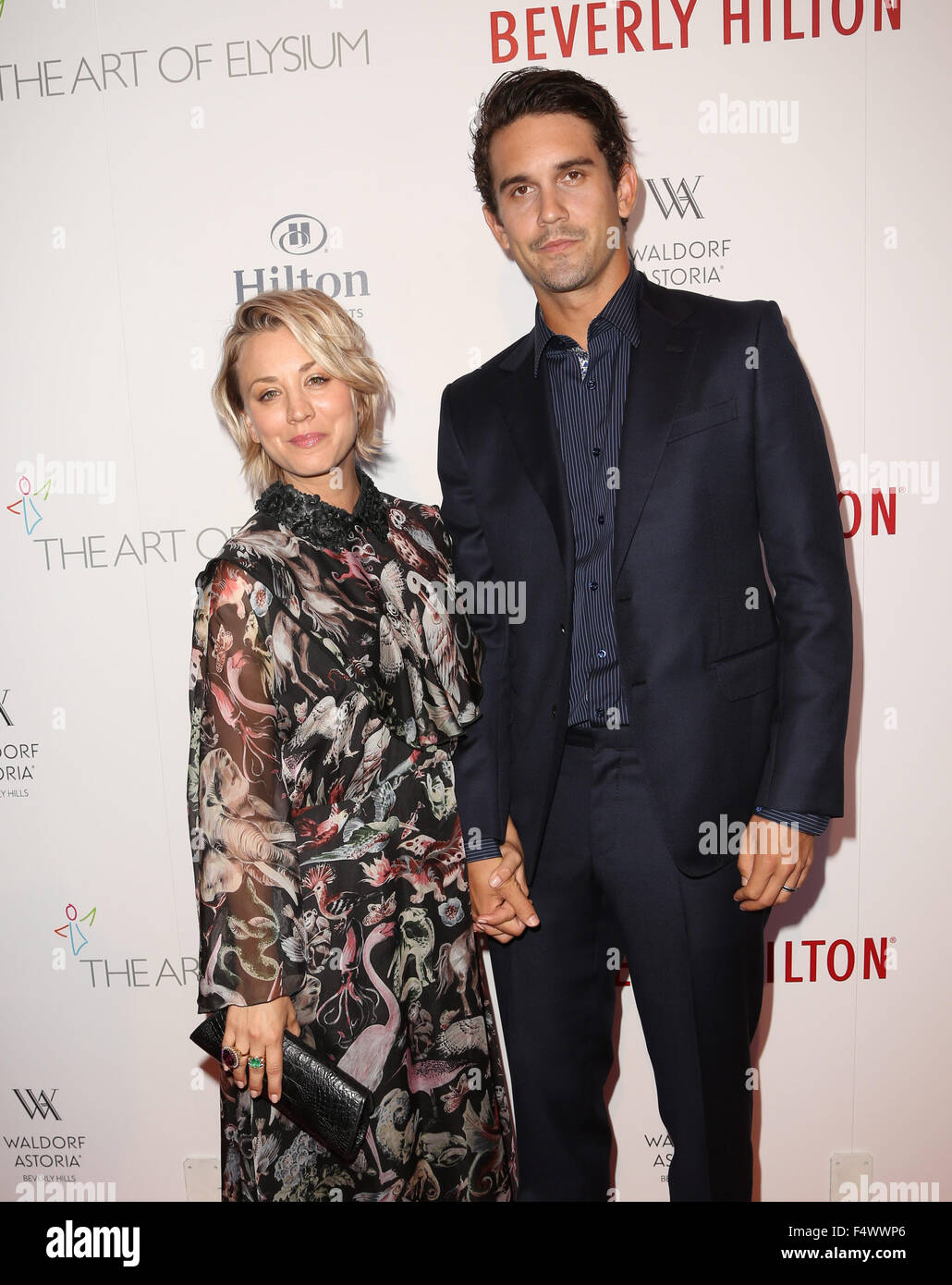 The Beverly Hilton 60th 'diamond' anniversary celebration at the Aqua ...