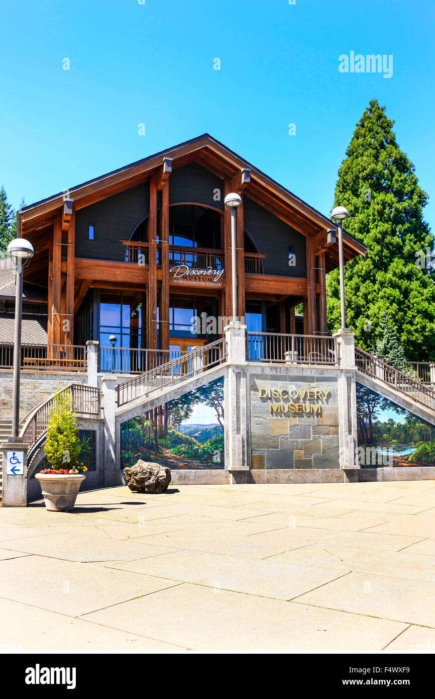 World Forestry Discovery Museum in Washington park, Portland Oregon ...