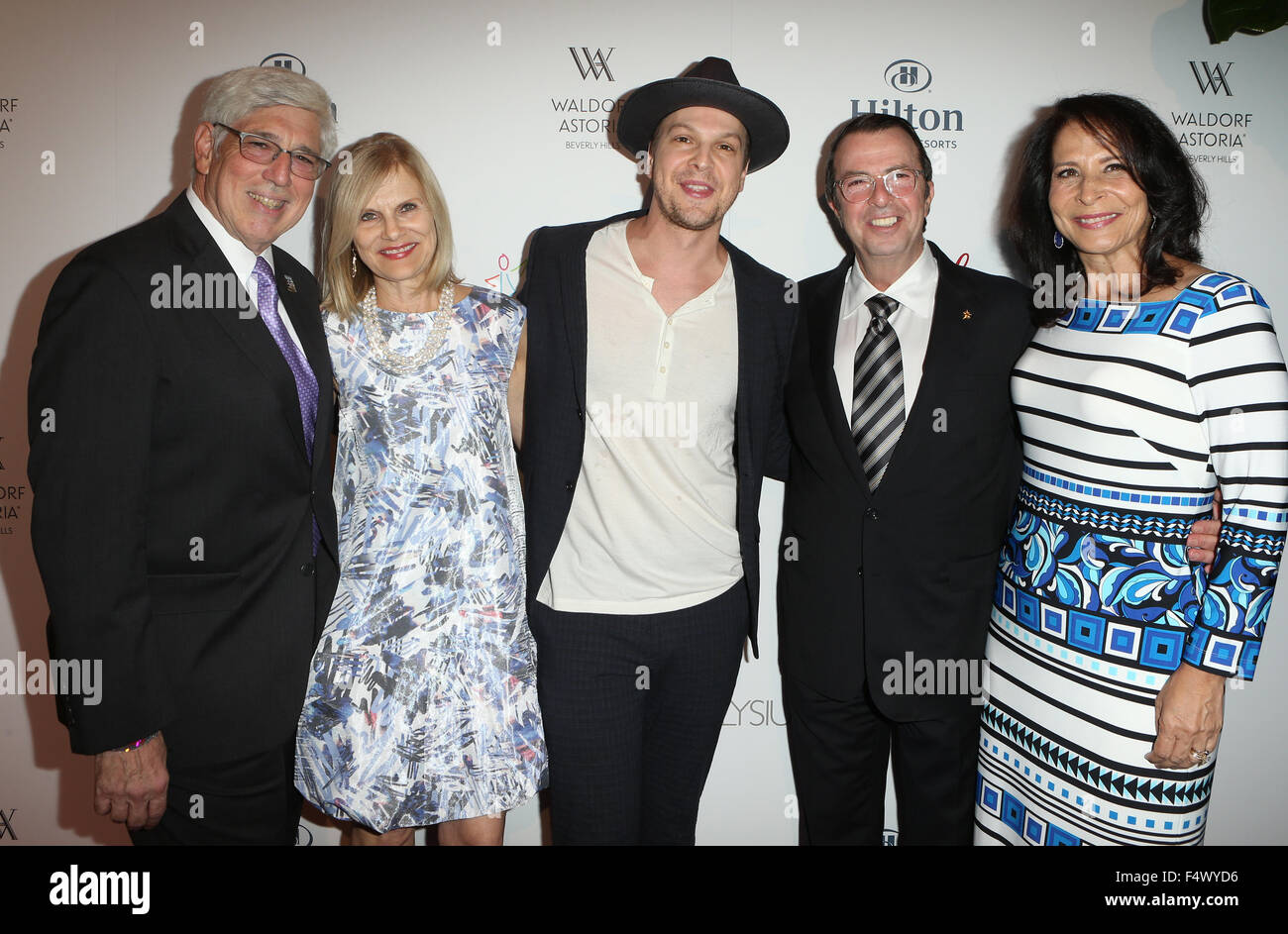 The Beverly Hilton 60th 'Diamond' Anniversary Celebration at the Aqua ...