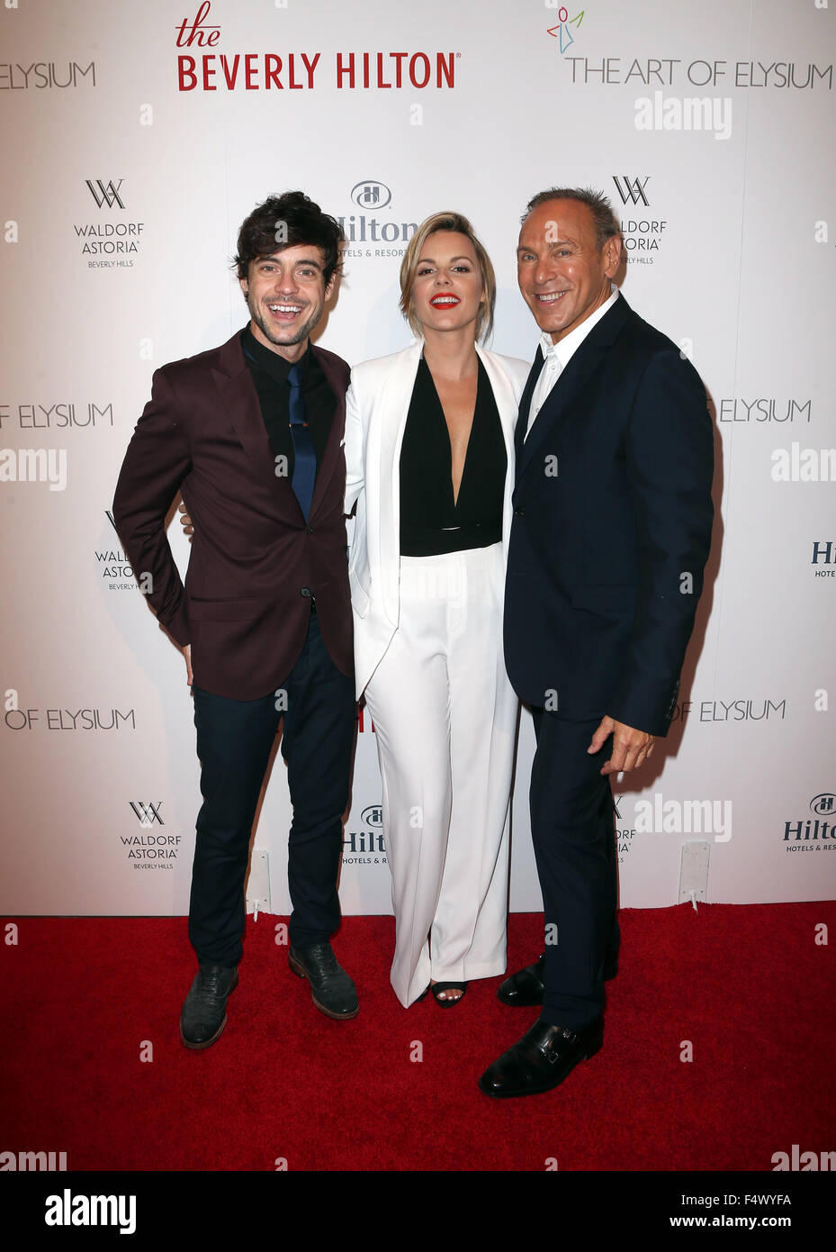 The Beverly Hilton 60th 'Diamond' Anniversary Celebration at the Aqua ...