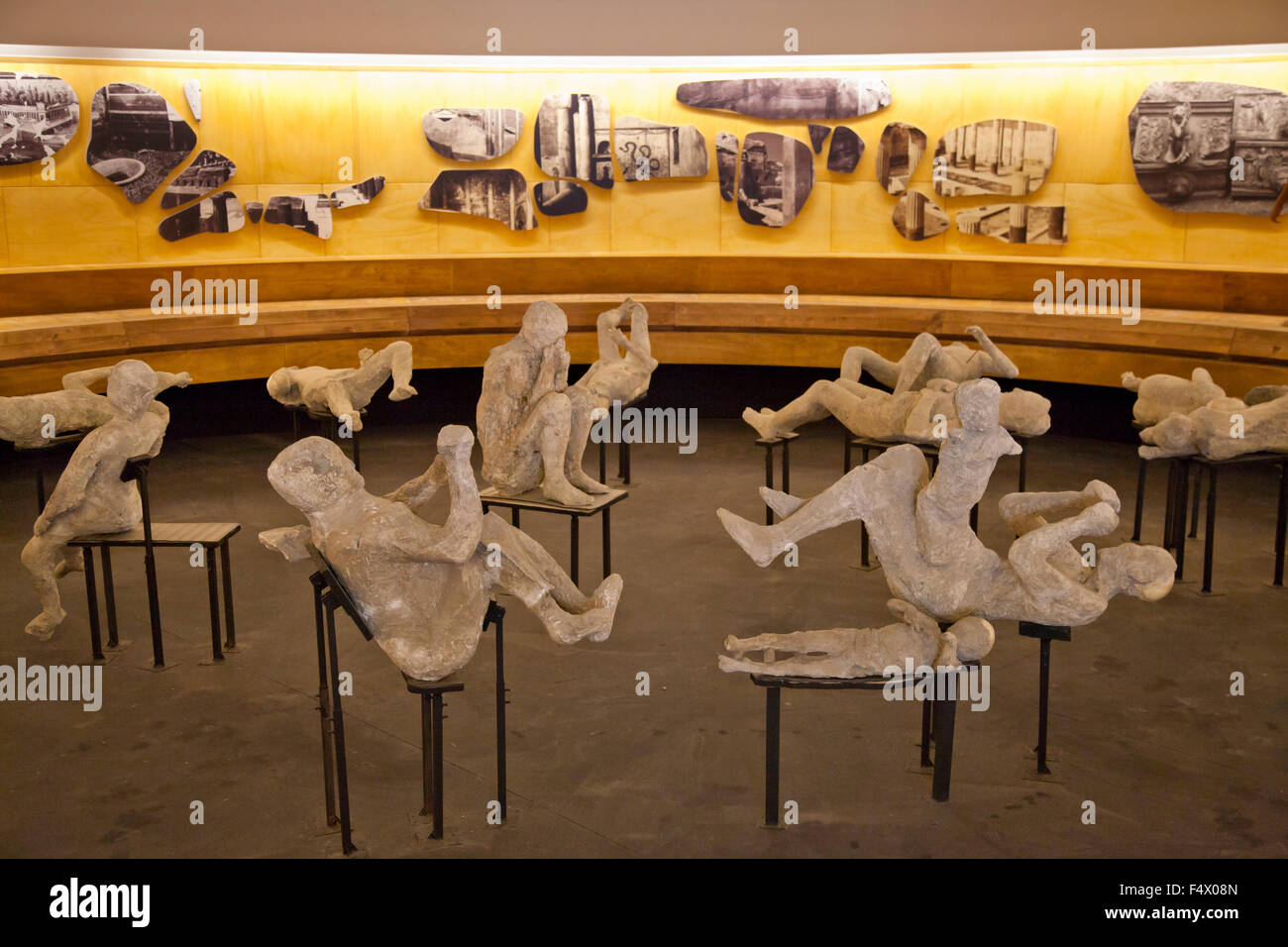 Pompeii victim plaster cast hi-res stock photography and images - Alamy