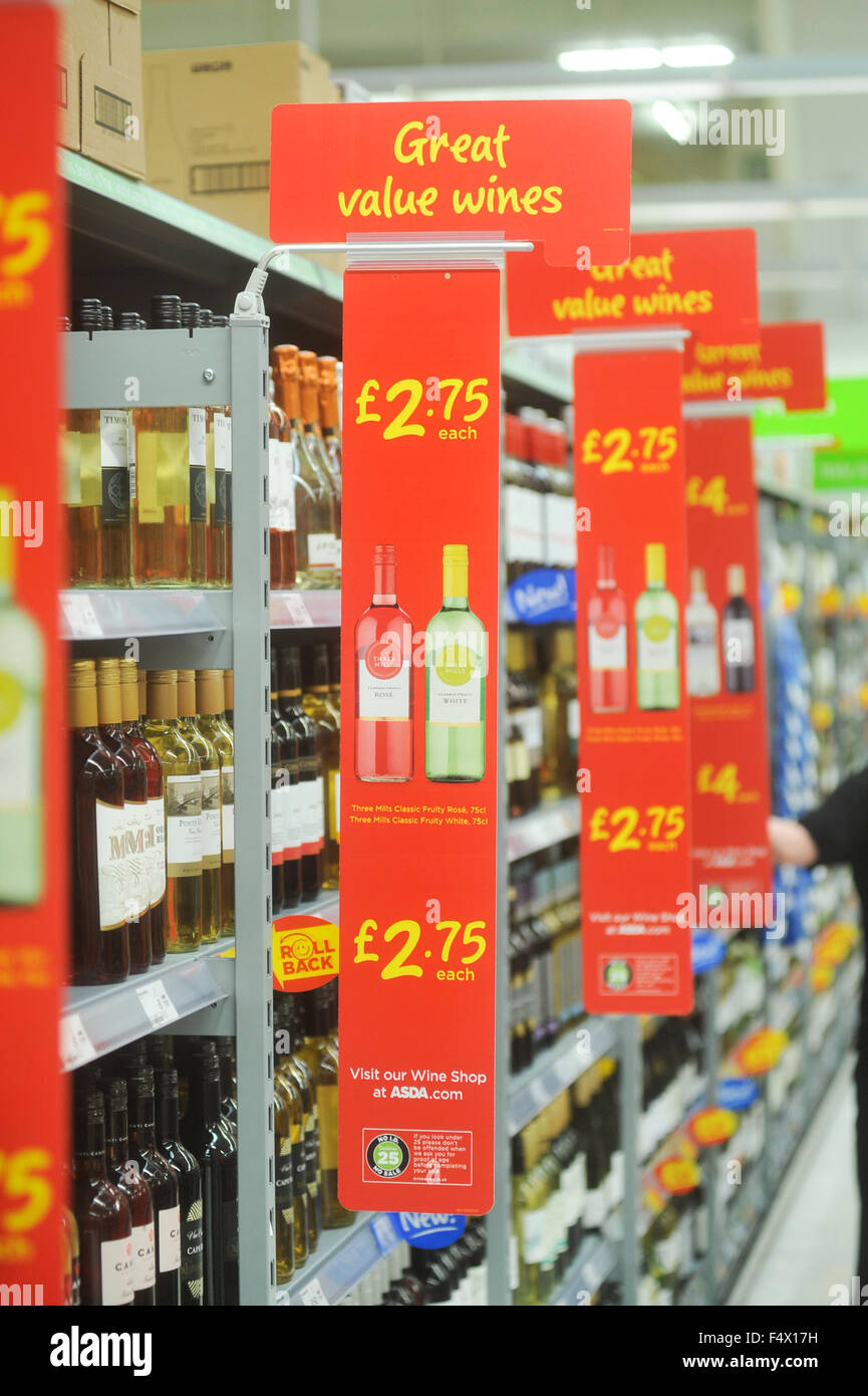 Interior of ASDA hypermarket in Yorkshire, England Stock Photo - Alamy