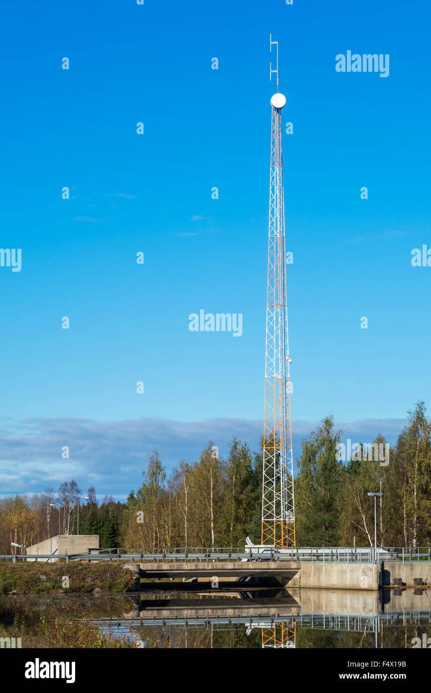 Orange and white mast hi-res stock photography and images - Alamy