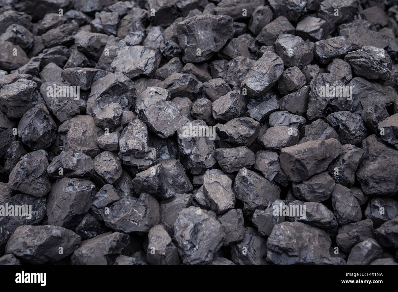 Coal mineral brown cube stone background Stock Photo - Alamy
