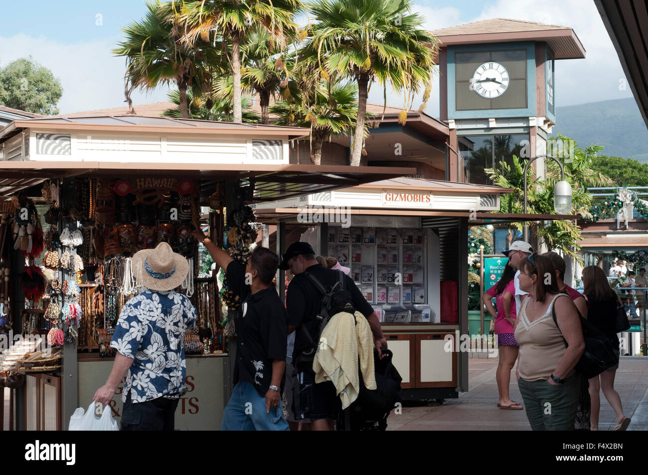 View looking into Whaler's Village Shopping Mall. The Whalers Village ...