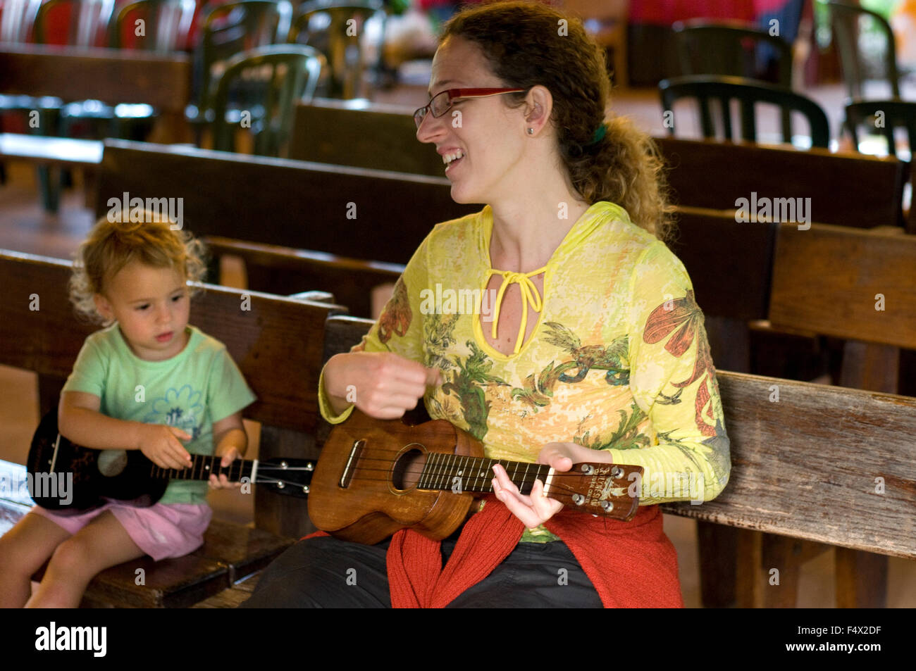 Polynesian music instruments hi-res stock photography and images - Alamy