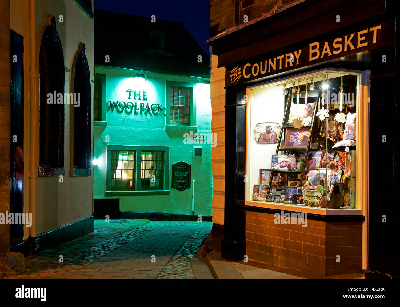The Woolpack pub in Penrith, Cumbria, England UK Stock Photo - Alamy