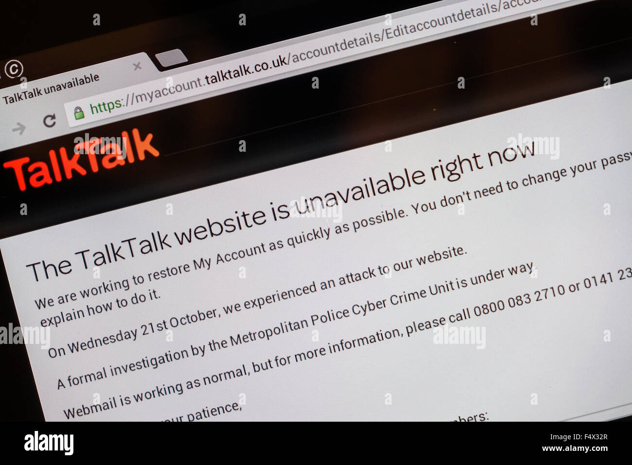 Talktalk hi-res stock photography and images - Alamy