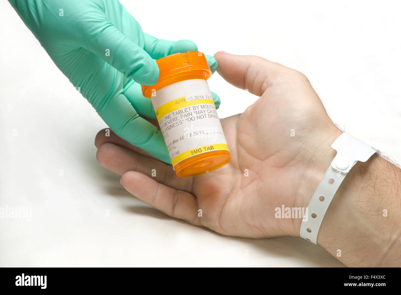 Medication hand hi-res stock photography and images - Alamy
