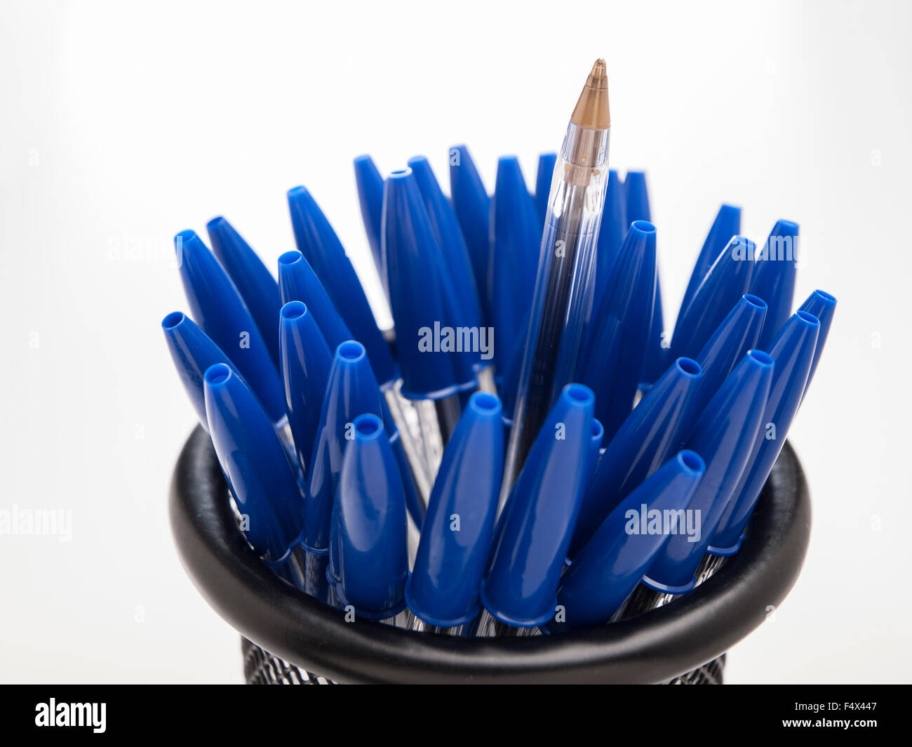 Bic crystal blue pens hi-res stock photography and images - Alamy