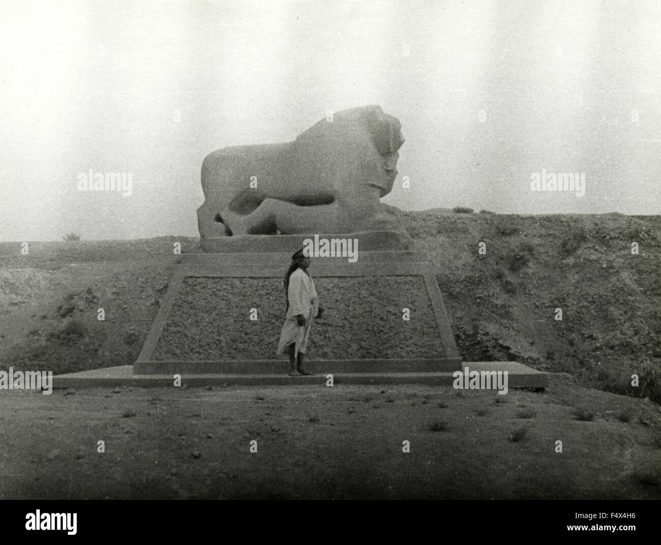 The Lion of Babylon, Iraq Stock Photo - Alamy