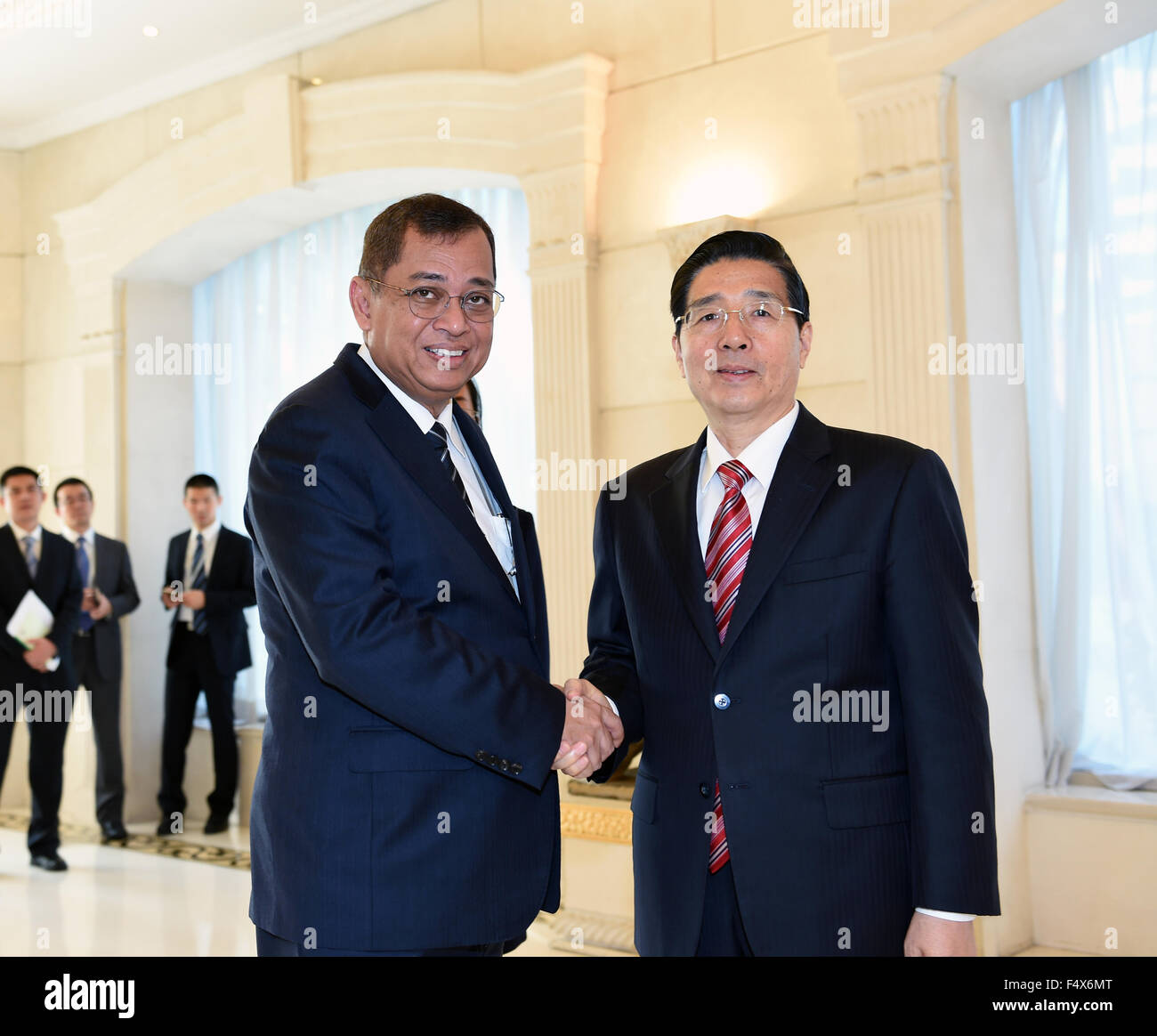 Beijing, China. 23rd Oct, 2015. Chinese State Councilor and Minister of ...