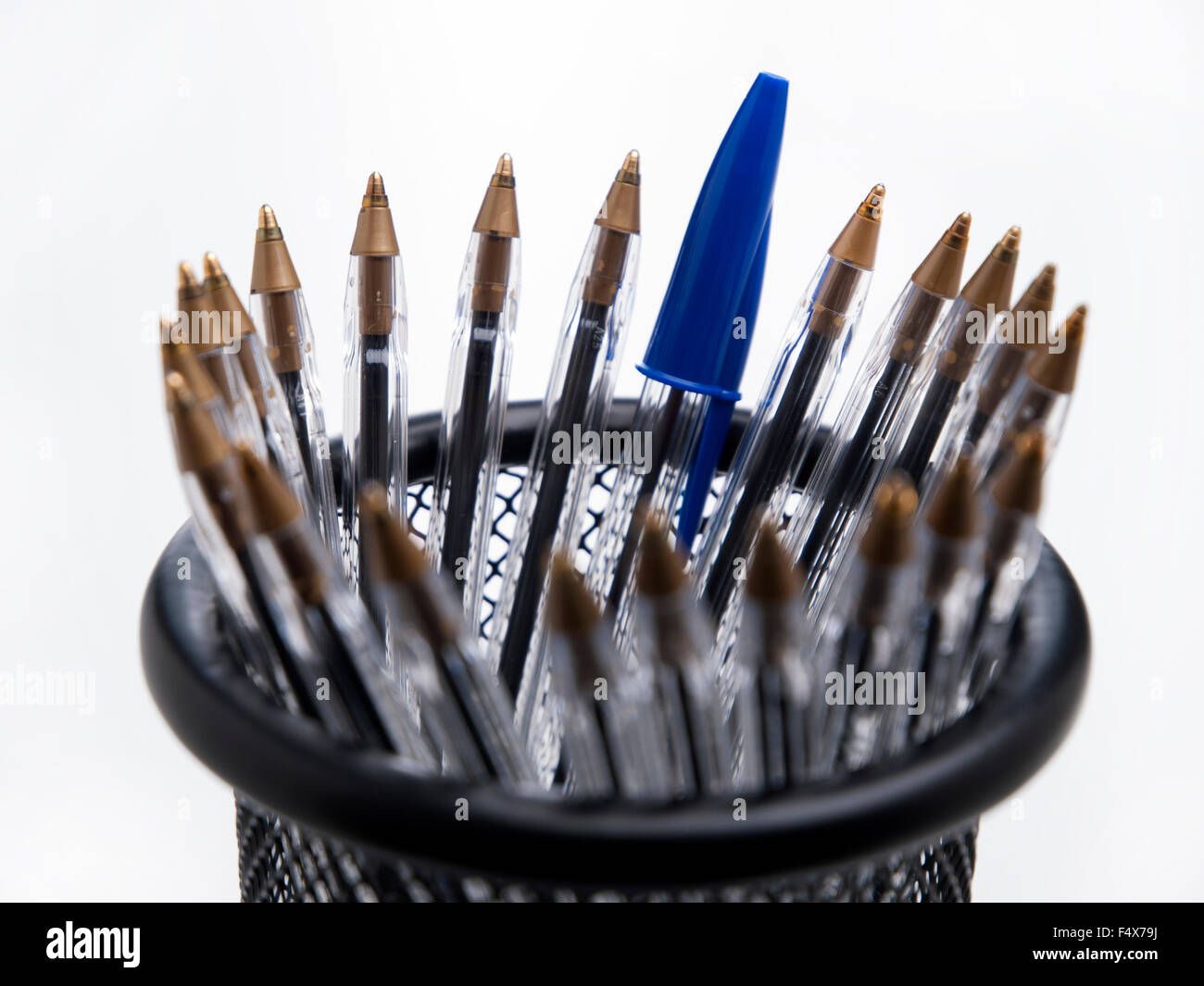 Bic crystal blue pens hi-res stock photography and images - Alamy