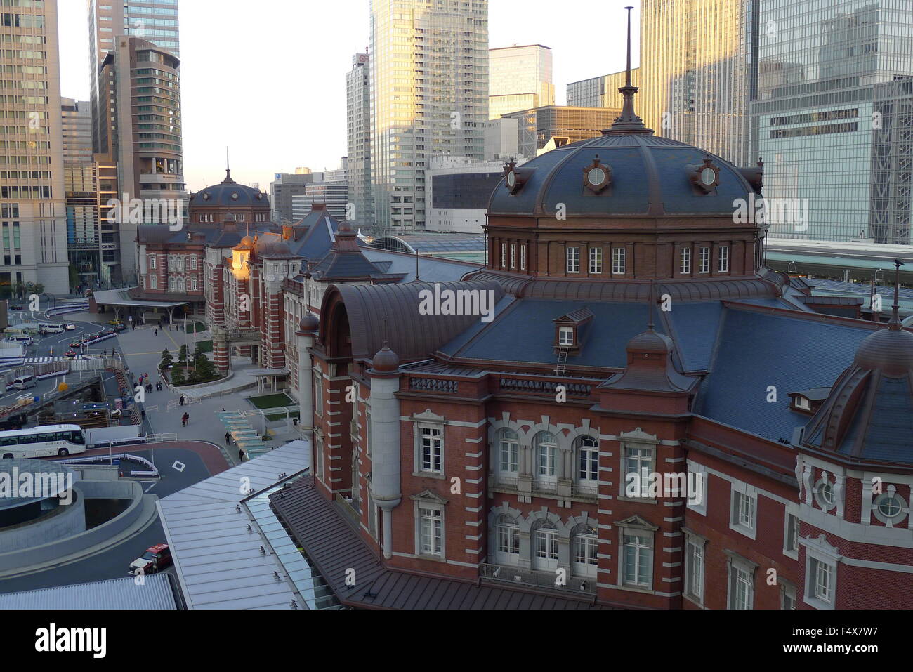 Scene of Marunouchi Brick Building of Tokyo Station Stock Photo - Alamy