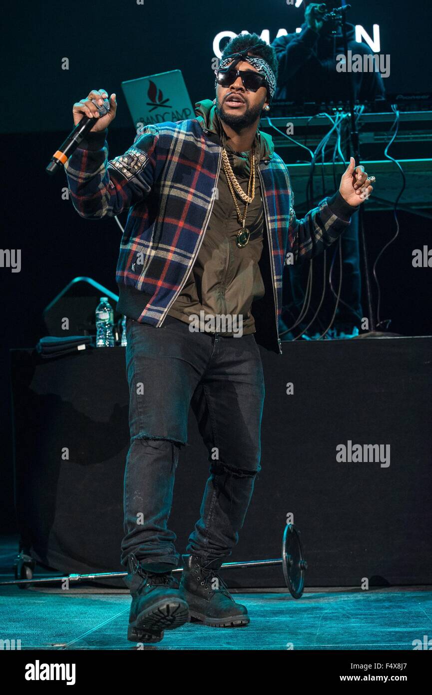 Brooklyn, NY, USA. 22nd Oct, 2015. Omarion in attendance for Power 105. ...