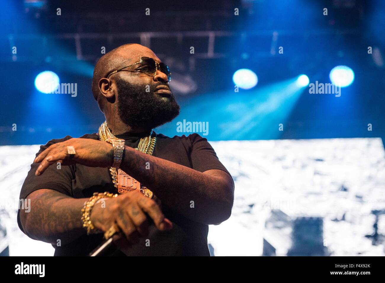 Rick Ross in attendance for Power 105.1's Powerhouse 2015 - Part 2 ...