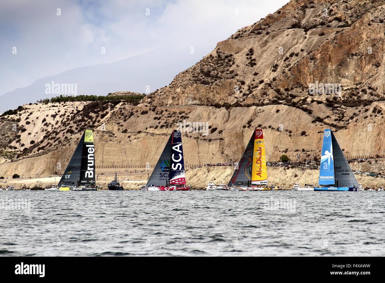 Volvo ocean race boat hi-res stock photography and images - Alamy