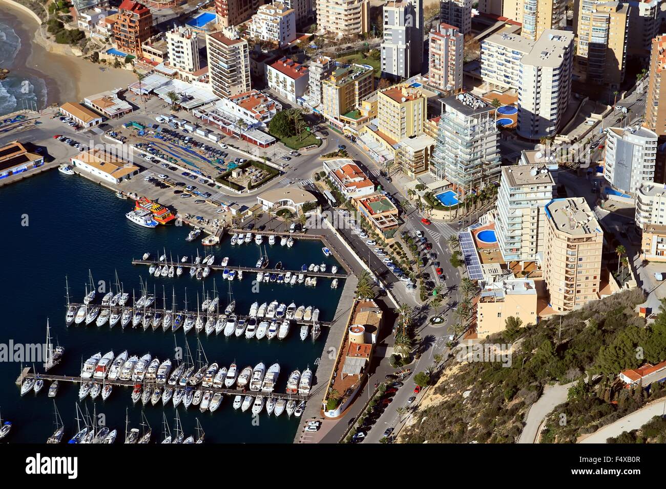 Calpe town in spain hi-res stock photography and images - Alamy